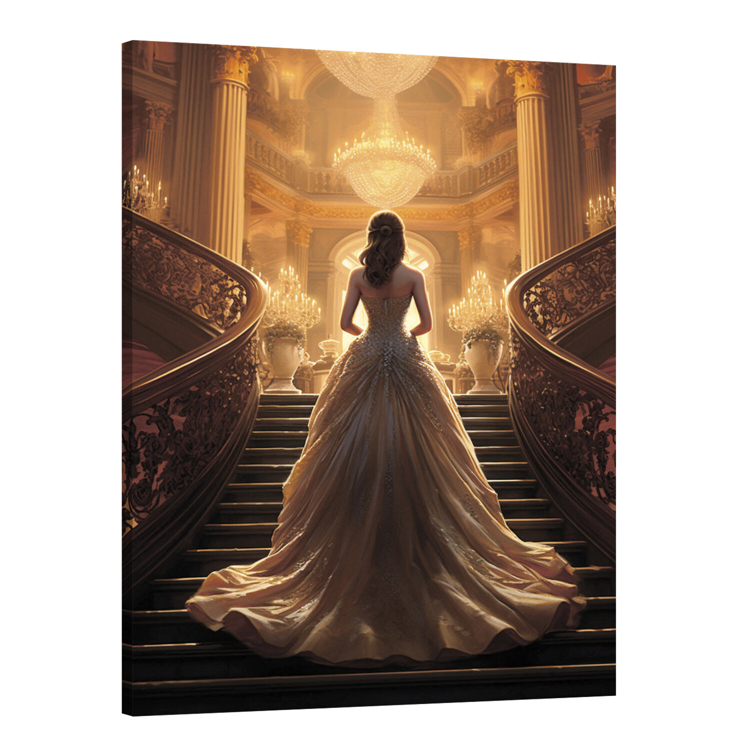 Интерьерная картина 50х70 "Сияние королевы"