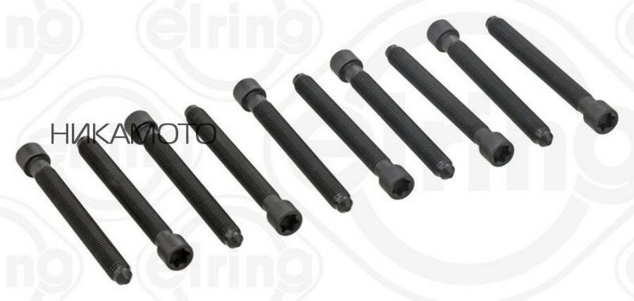 ELRING 104.930 Болты ГБЦ, комплект VAG комплект 10x ELRING 104.930