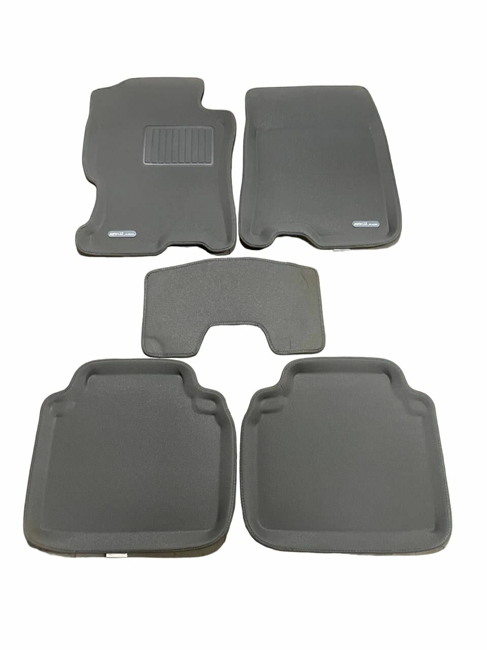 Коврики в машину для Honda / Хонда Accord VIII 2007-2013 г. - 3D серый