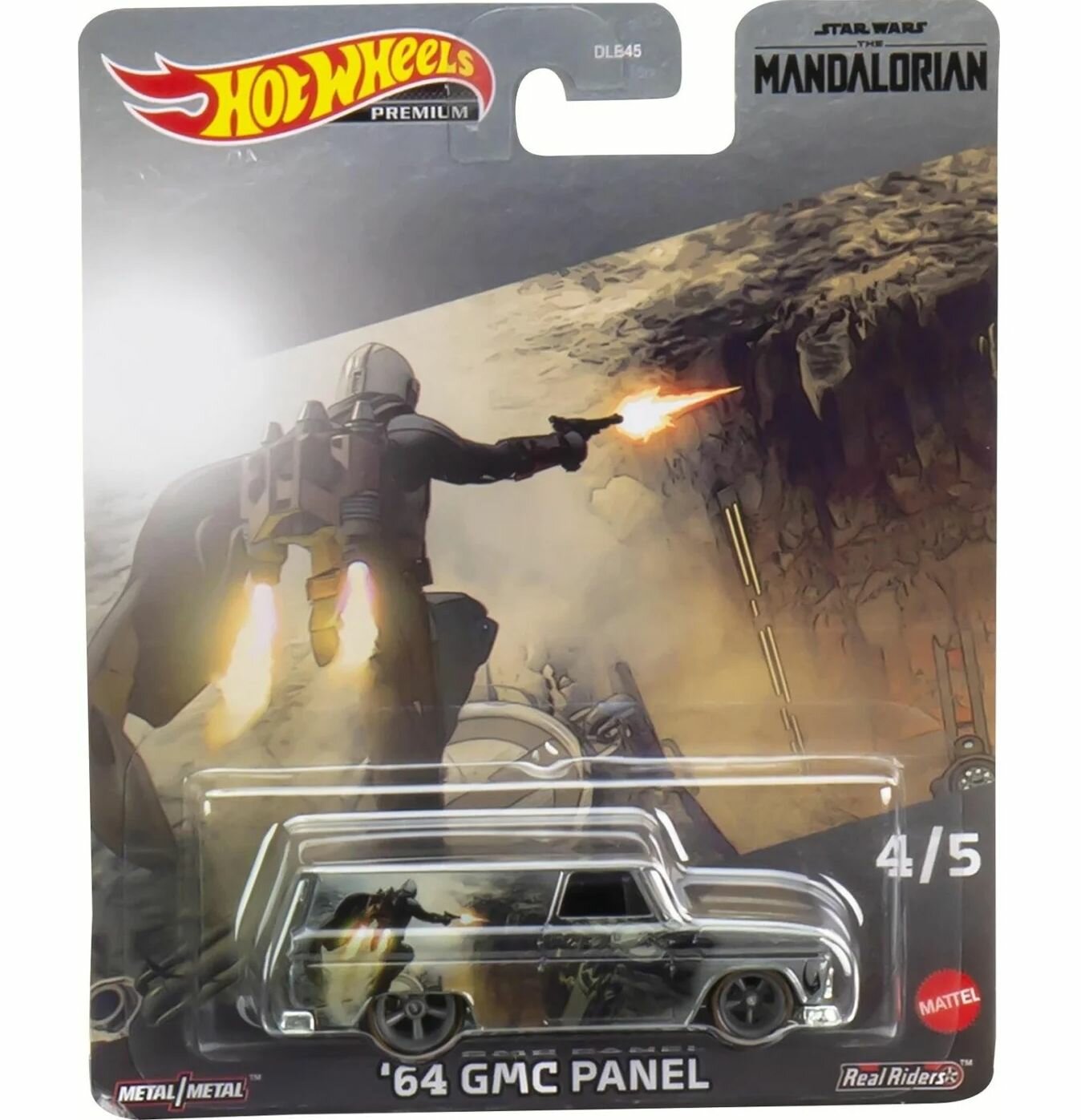 Коллекционная Premium машинка Hot Wheels '64 GMC Panel (коллекция 2023 Pop Culture: Star Wars The Mandalorian, 4/5)