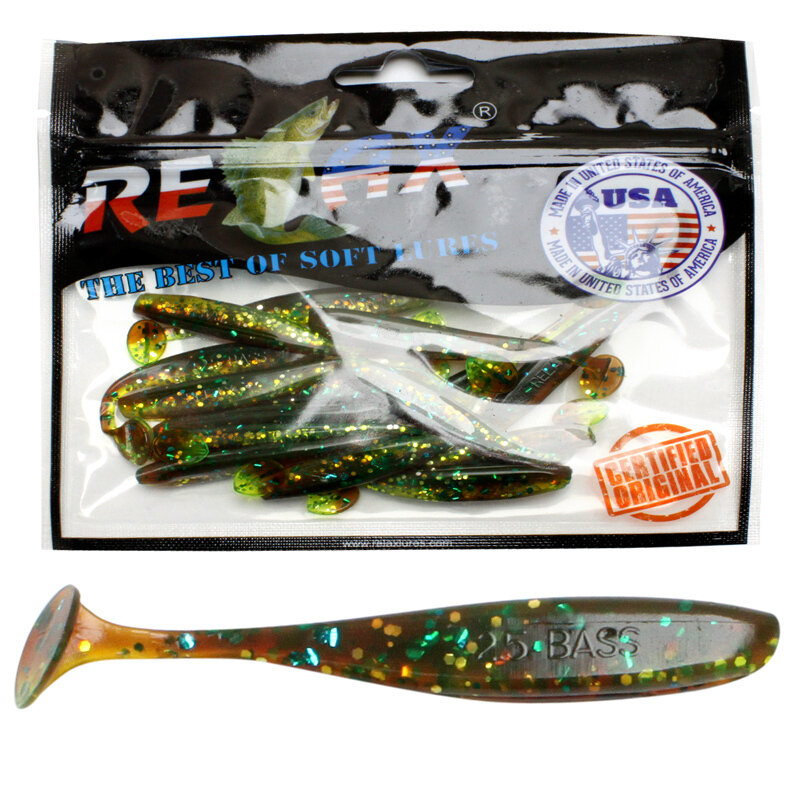 Мягкая силиконовая приманка риппер RELAX BASS 5 (12,5cm) цвет L054, 1 уп. по 5 шт.