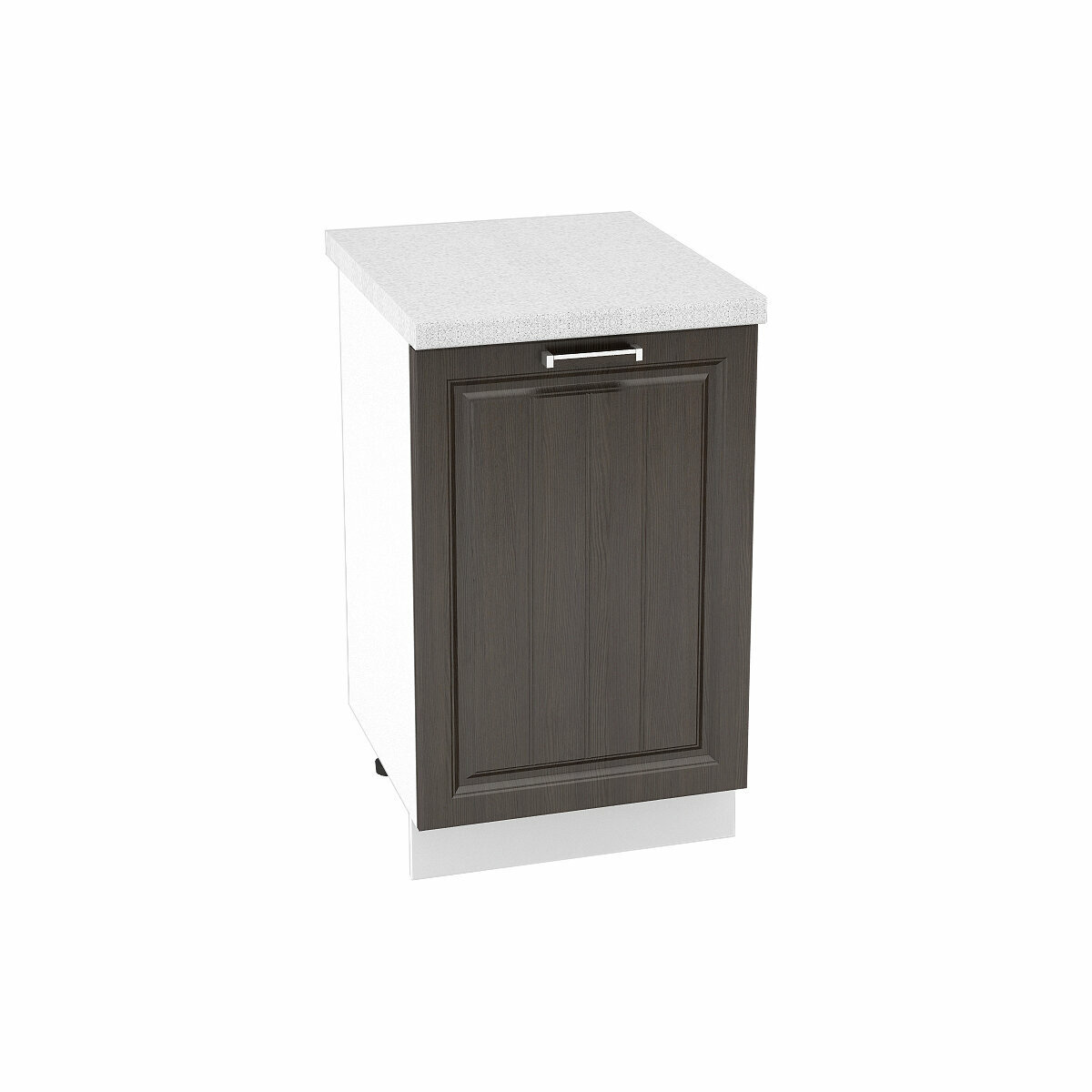 Кухонный шкаф напольный, без столешницы, Кухня Чехия, ШН500, Белый / Венге