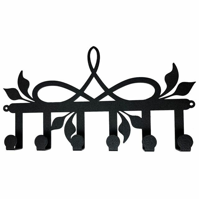 Крючки декоративные садовые Grillux Винтаж ВЗР2628.007, черные