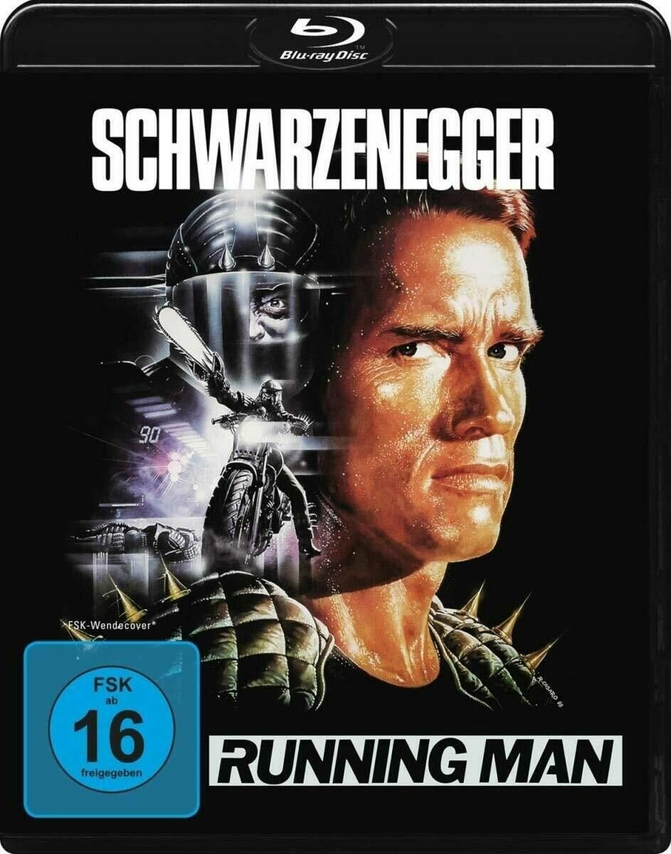 Бегущий человек (1987) Blu-ray (блю-рей) арнольд шварценеггер