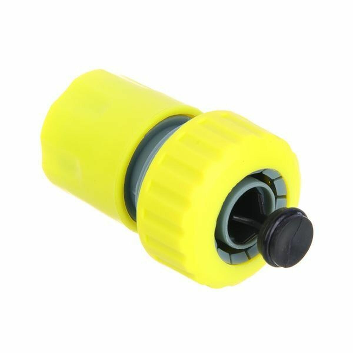 Коннектор для шланга d3/4" с аквастопом INBLOOM