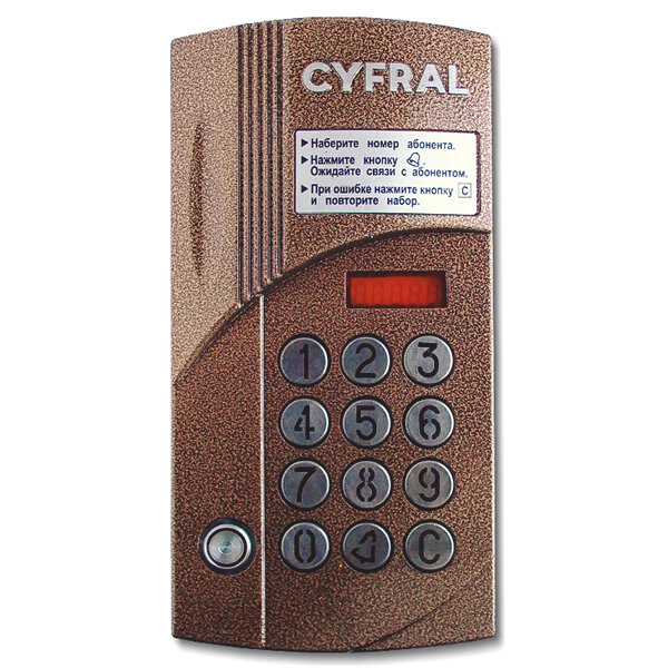Цифрал CCD-2094.1И блок вызова домофона