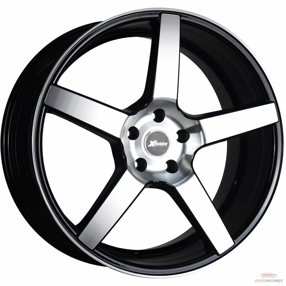 Диски легковые литые 9.5*20 5*112 et52 h66.6 X-RACE AF 07 BKF(цвет)