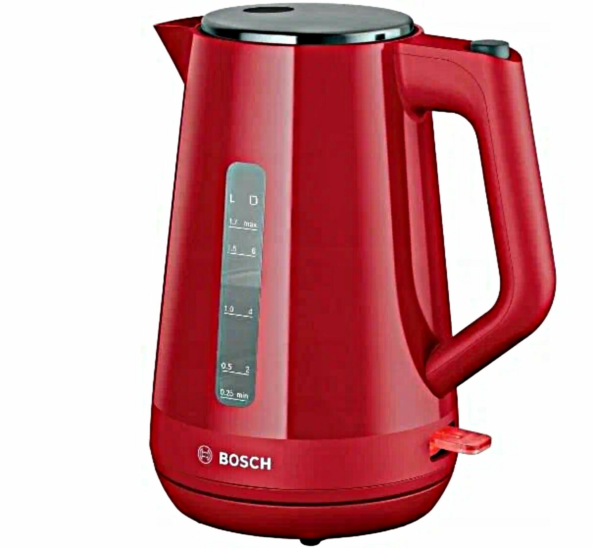 Чайник электрический Bosch TWK1M124 красный 1,7 литра 2400 Вт
