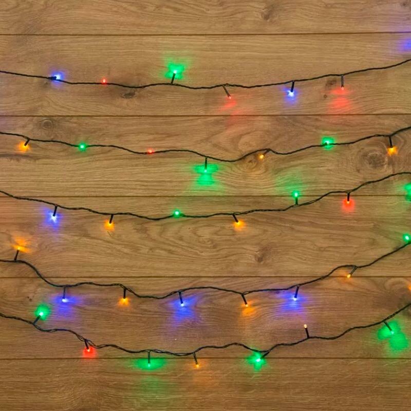 Гирлянда Нить NEON-NIGHT 8 режимов мультиколор 10 м