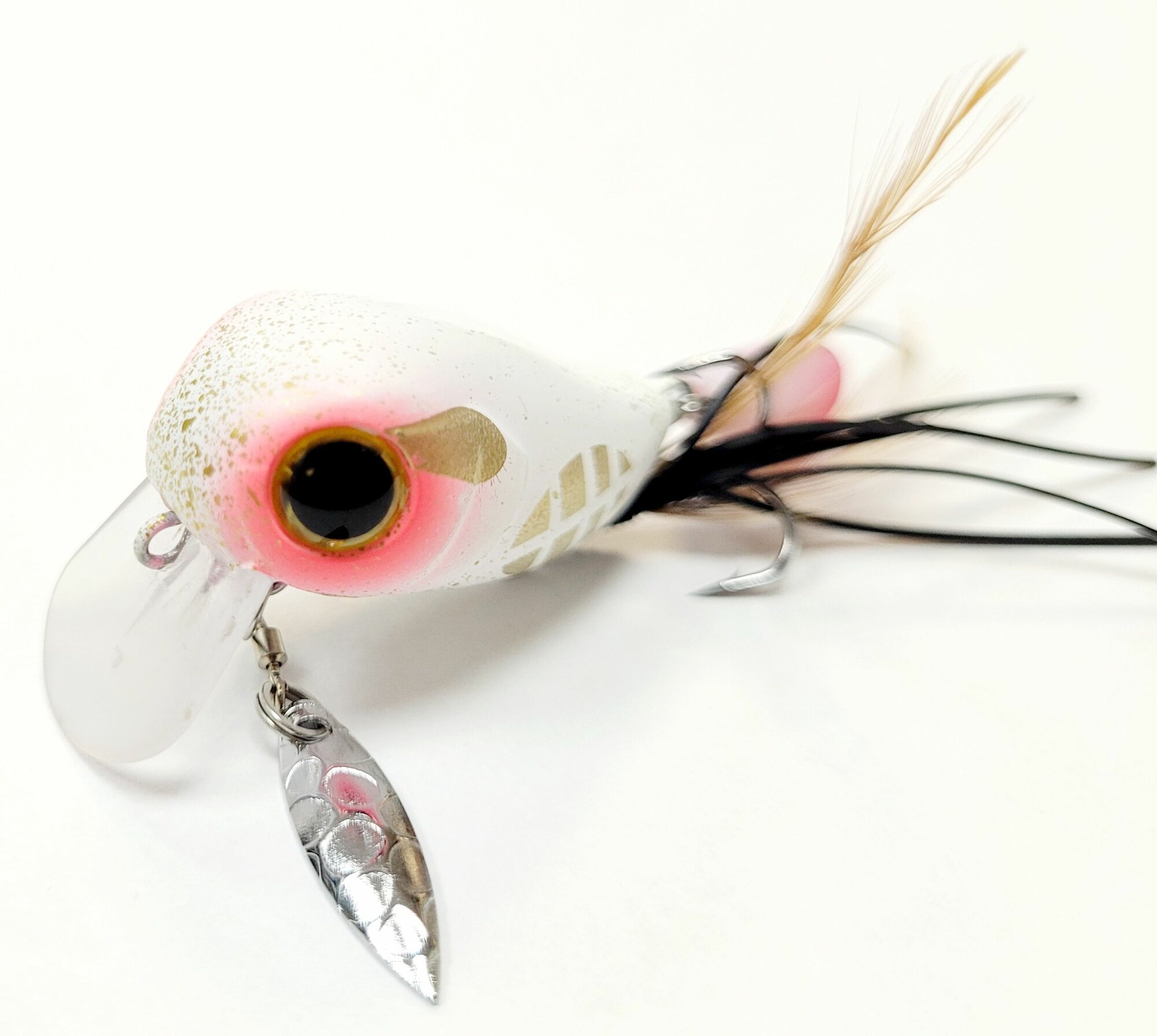 Воблер для ловли голавля и окуня micro tappy (китай) 54 мм. 4.8 гр. цвет 02