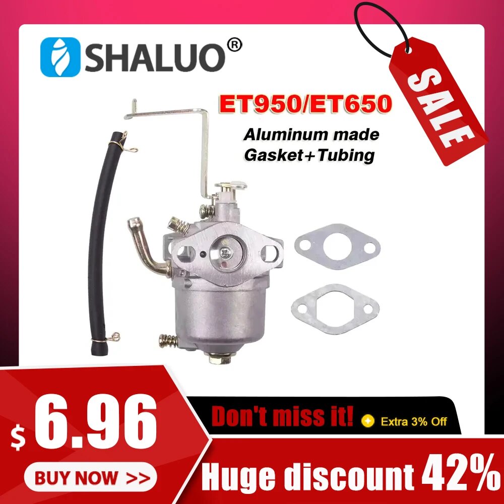 Карбюратор SHALUO ET950 для генератора