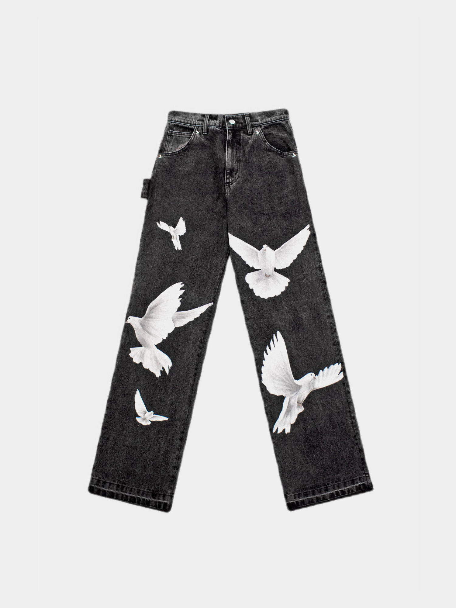 Джинсы багги Doves Baggy Denim 