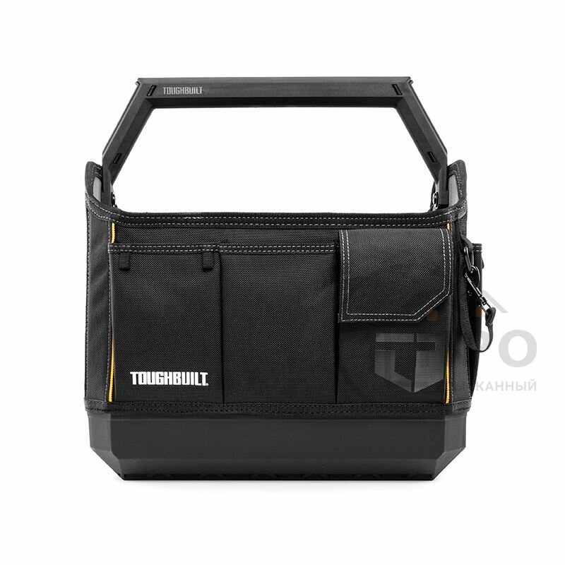 Сумка для инструментов TOUGHBUILT StackTech черного цвета из полиэстера, 18 дюймов
