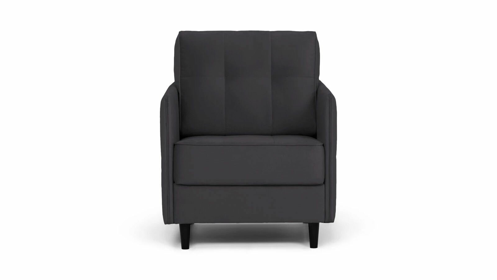 Кресло Askona (Аскона) Амани про с узкими подлокотниками Тк. Sky Velvet 38