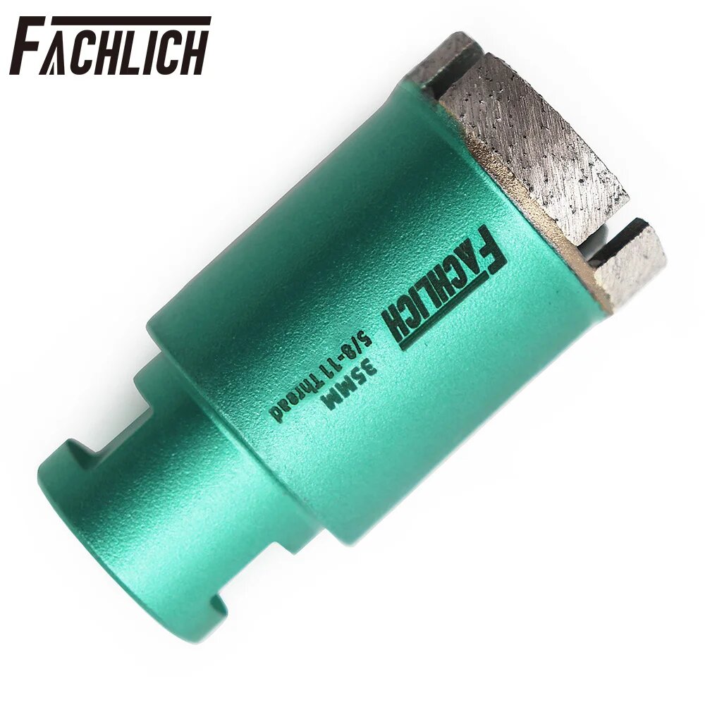 Алмазное колонковое буровое долото FACHLICH 20-75 мм, 5/8-11