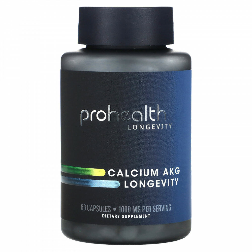 ProHealth Longevity, Calcium AKG Longevity, 60 капсул (500 мг на капсулу)