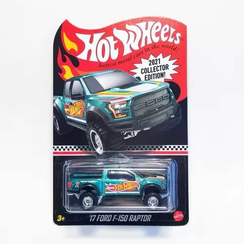 Коллекционная машинка Mattel Hot Wheels Collectors 2021-COLLECTOR EDITION-2-GTD72/17 FORD F-150 RAPTOR