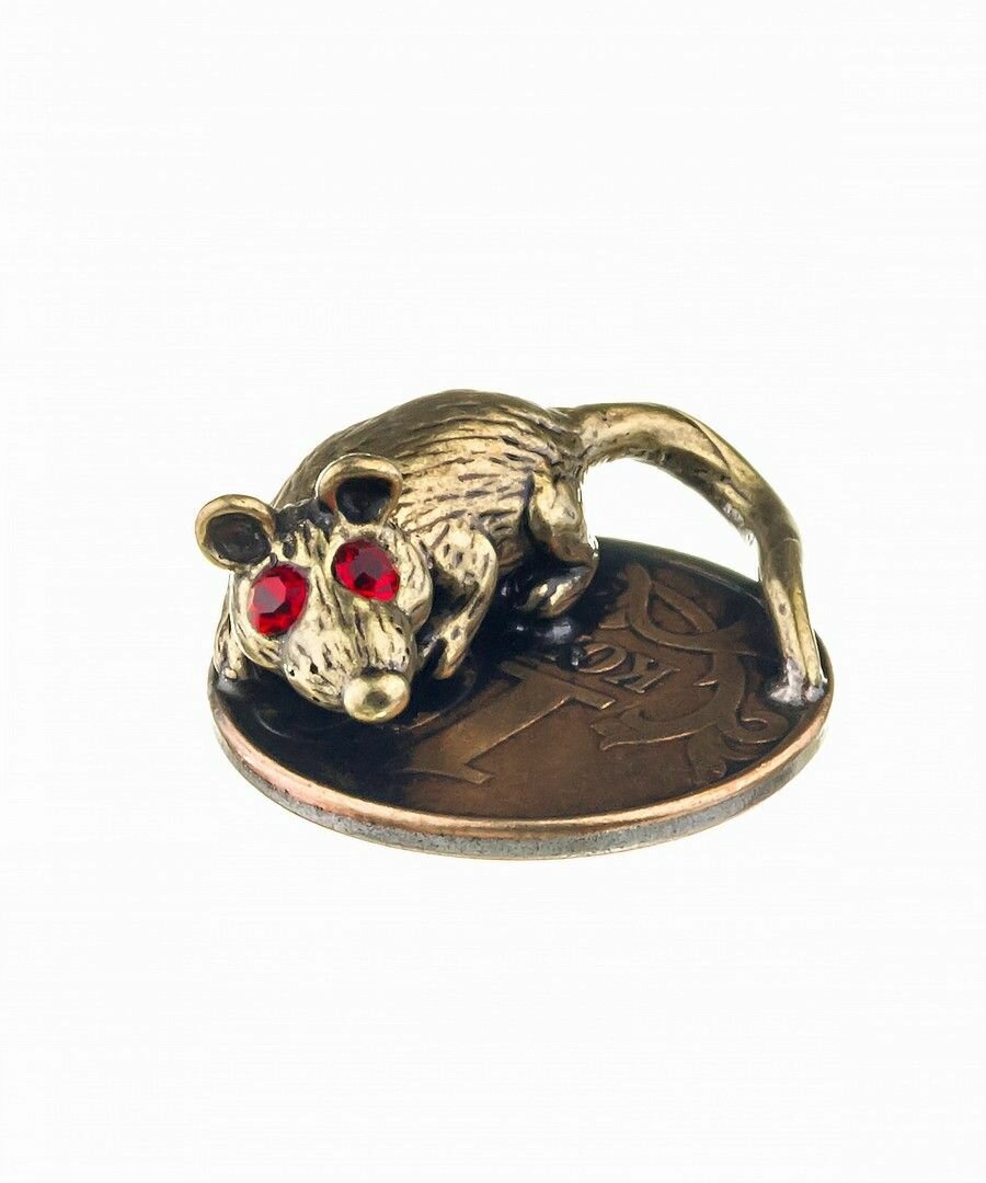 Кошельковая мышь-5 Хранительница на монетке 538