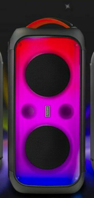 Колонка Ginzzu GM-111, Акустическая система Midi BT/USB/TF/MIC/ДУ