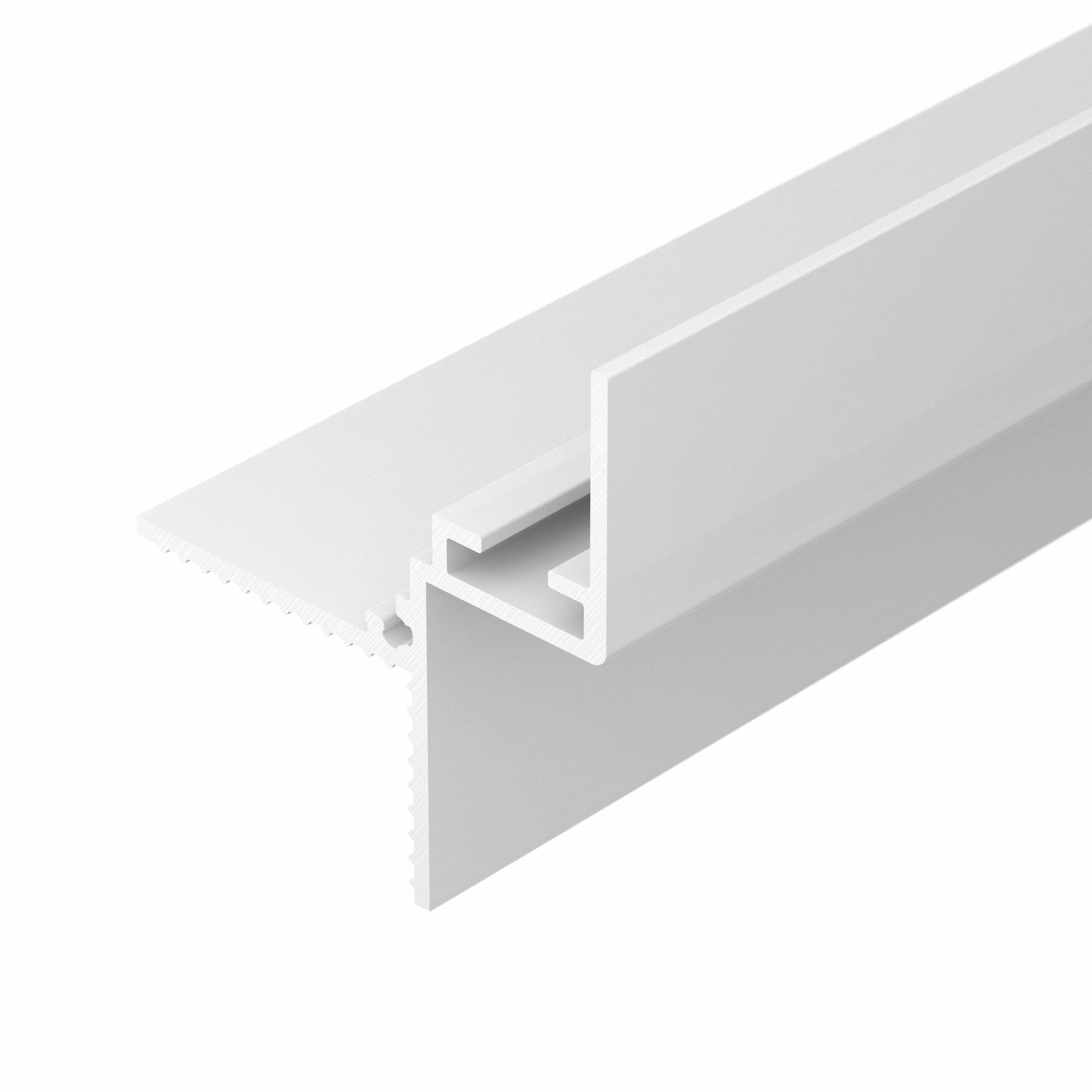 Профиль для светодиодной ленты Arlight Профиль СEIL-SHADOW-12-3000 WHITE (Arlight, Алюминий), 3м