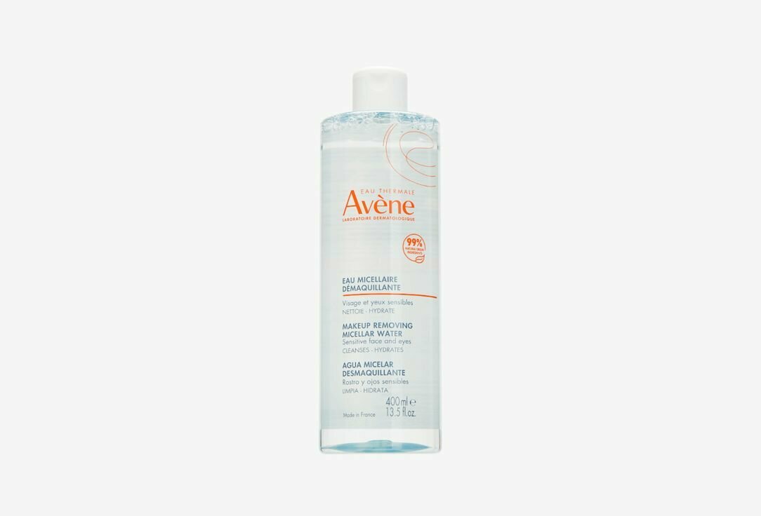 Мицеллярный лосьон для снятия макияжа EAU THERMALE AVENE THE ESSENTIALS 400 мл
