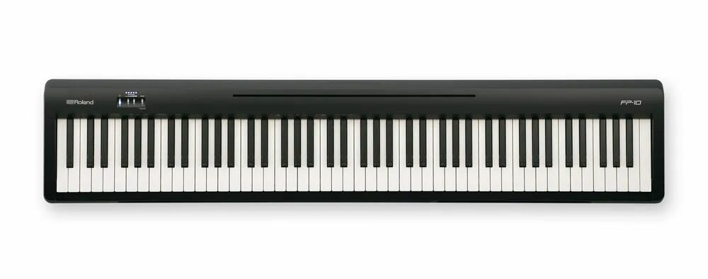 Roland FP-10-BK цифровое пианино, 88 клавиш, 96 полифония, 17 тембров, Bluetooth