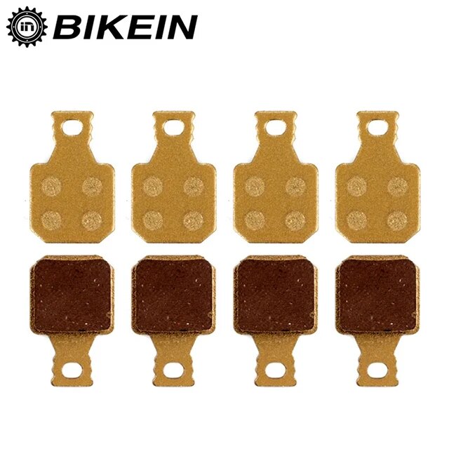 Тормозные колодки BIKEIN керамические 4 пары для Magura M5 M7 MT5 Коричневый, 4 Pair Full Metallic
