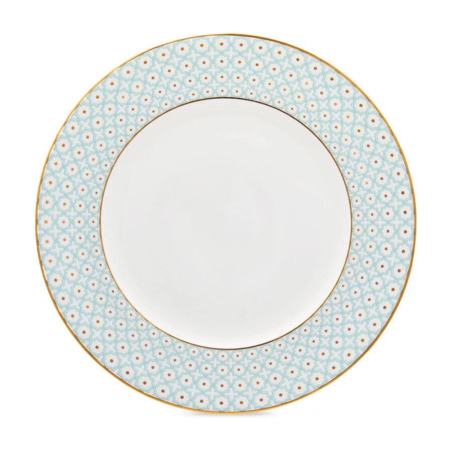 Тарелка десертная Decor de table Бирюза 16 см, фарфор костяной
