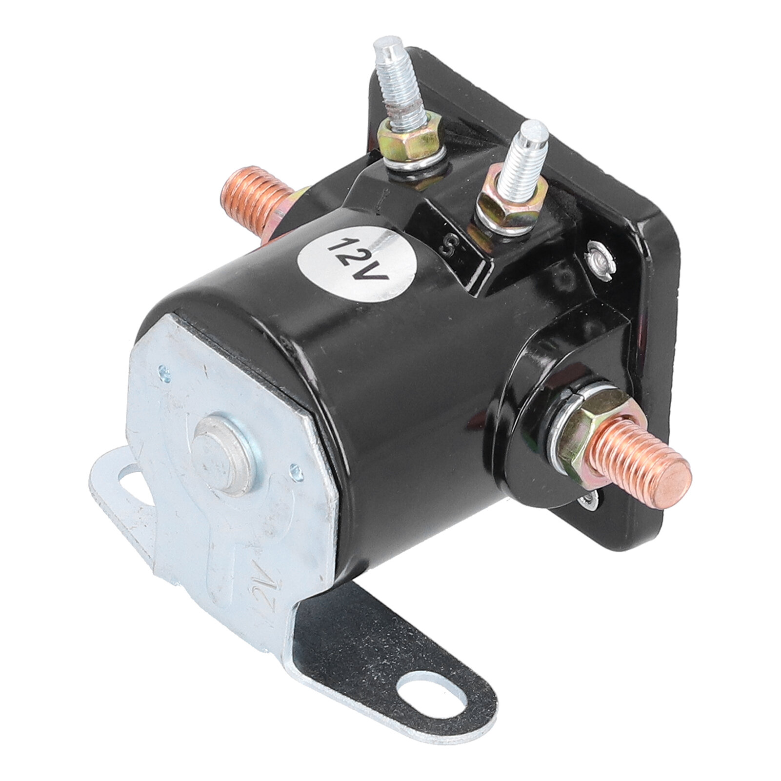 Реле стартера контактор постоянного тока SW‑3 магнитный переключатель двигателя с гайками и шайбами для OMC JOHNSON 35 35 л. с. 1976‑2001, материал алюминиевый сплав, тип реле стартера, ток коммутации контакта 1A, напряжение коммутации контакта 7.8VDC,