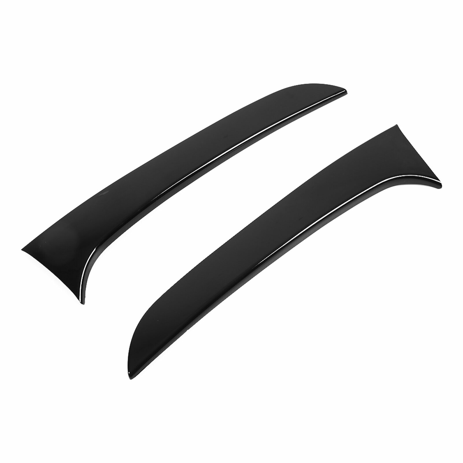 2 шт, боковой спойлер на заднее окно, черный глянцевый антивозрастной антивозрастной спойлер на крыло, замена для 1 серии F20 F21 2012‑2019 гг.