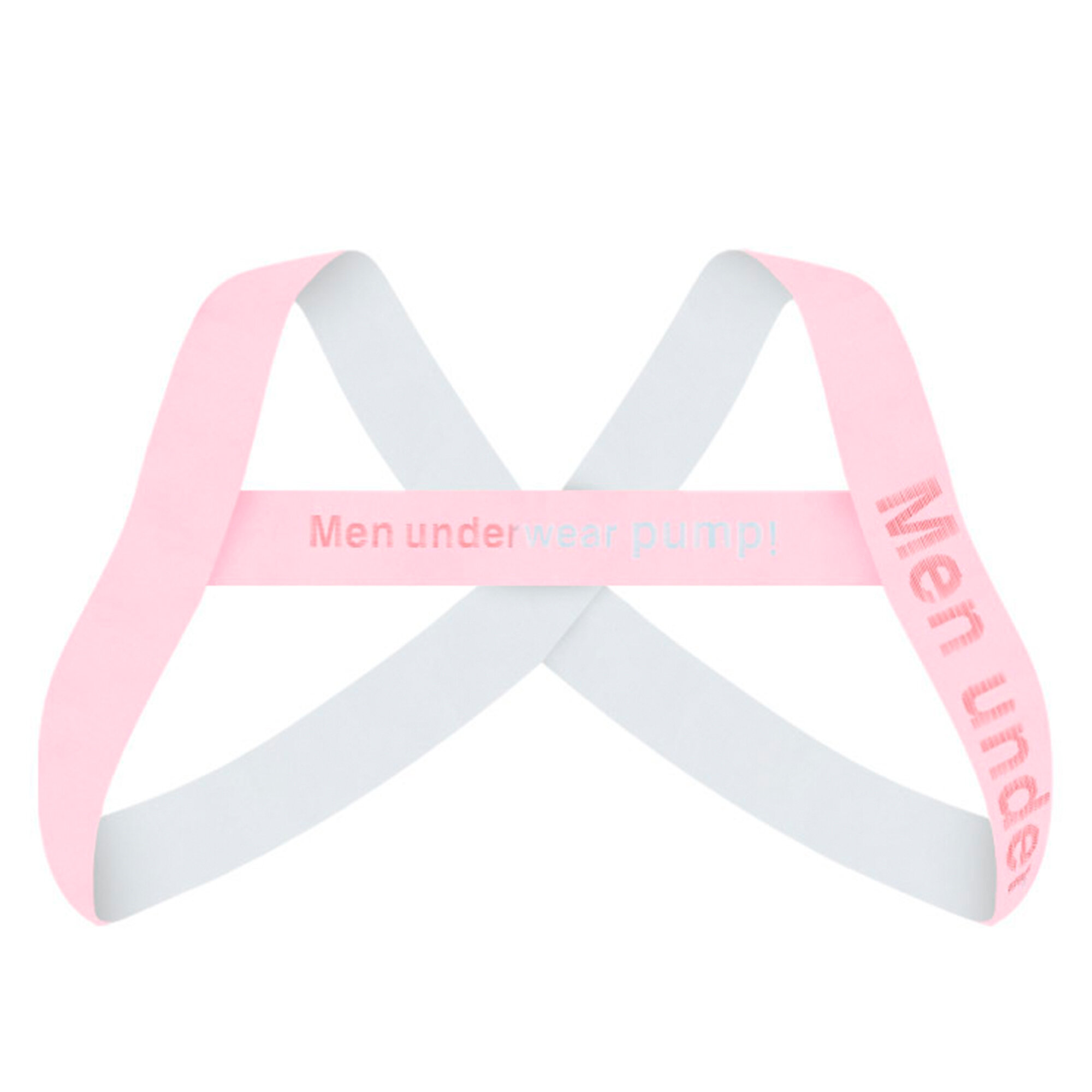 Портупея PUMP! MP9054-22, мужская, розовая, универсальная, 70% полиэстэр