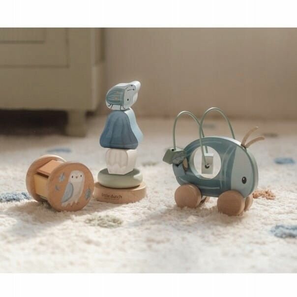 Игровой набор Little Dutch Forest Friends - Подарочный набор из дерева Лесные друзья - LD7256