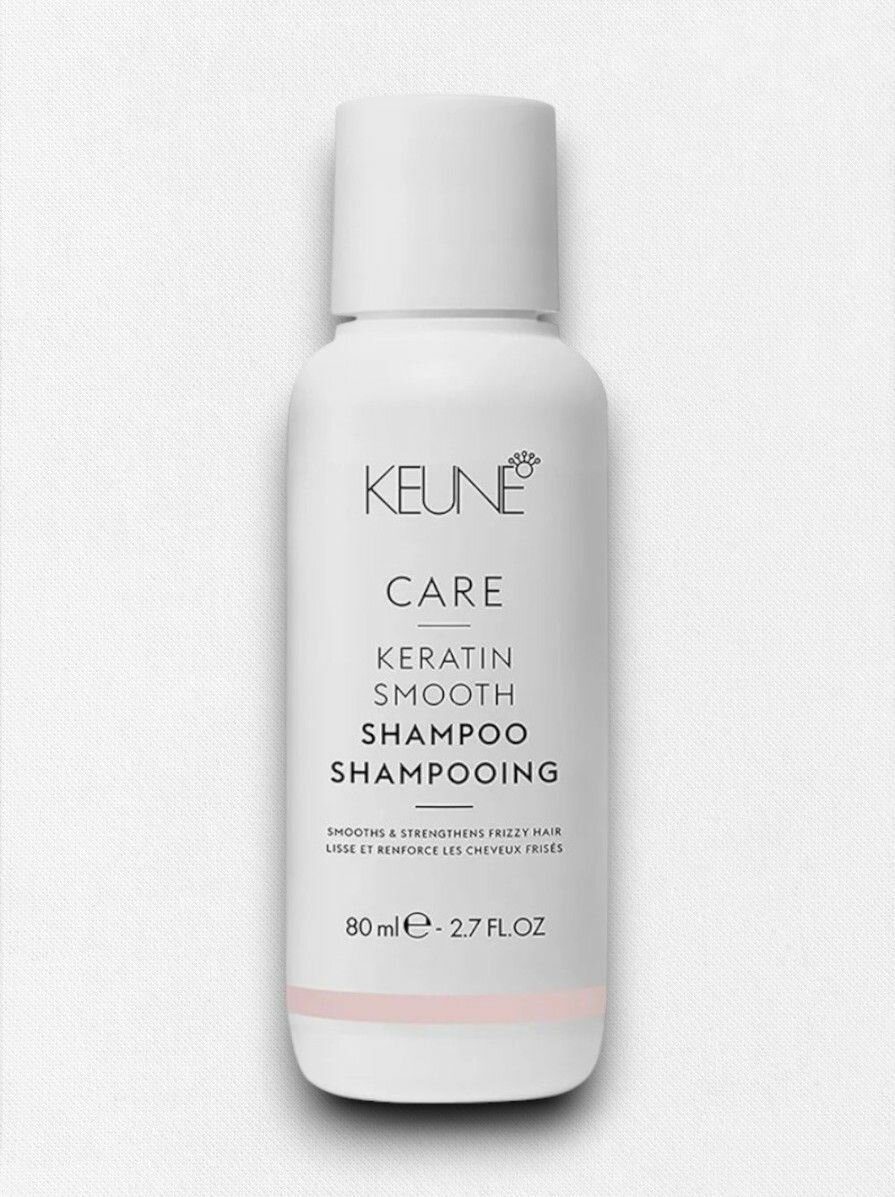 Шампунь Кератиновый комплекс, KEUNE CARE Keratin Smooth Shampoo, 80мл