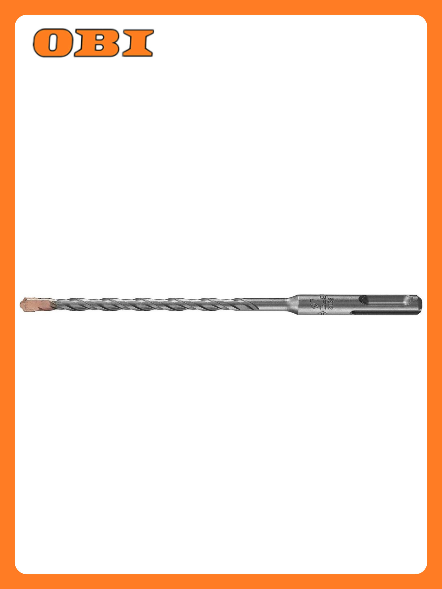 Бур ЗУБР Профи SDS-PLUS, для бетона, камня, кирпича, 7x160мм