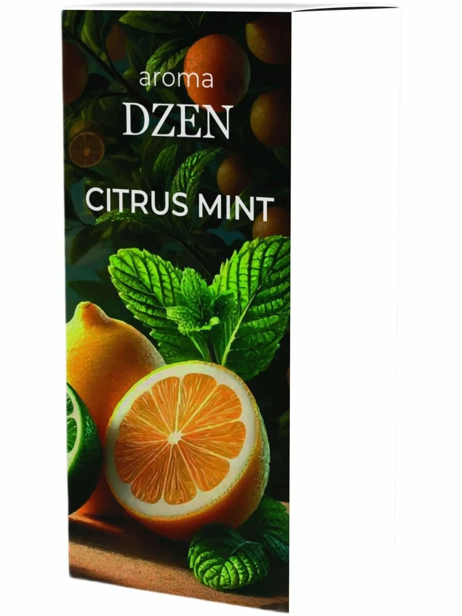 Эфирное масло бленд Мятный цитрус Aroma Dzen 5 мл для ароматерапии, бани, йоги