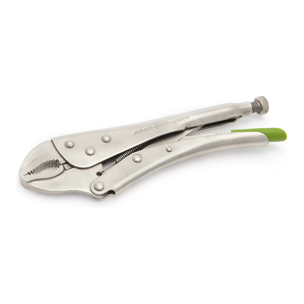 Зажим с фиксатором с полукруглым захватом Дело Техники 180мм 430175, 175 мм, для удержания небольших предметов