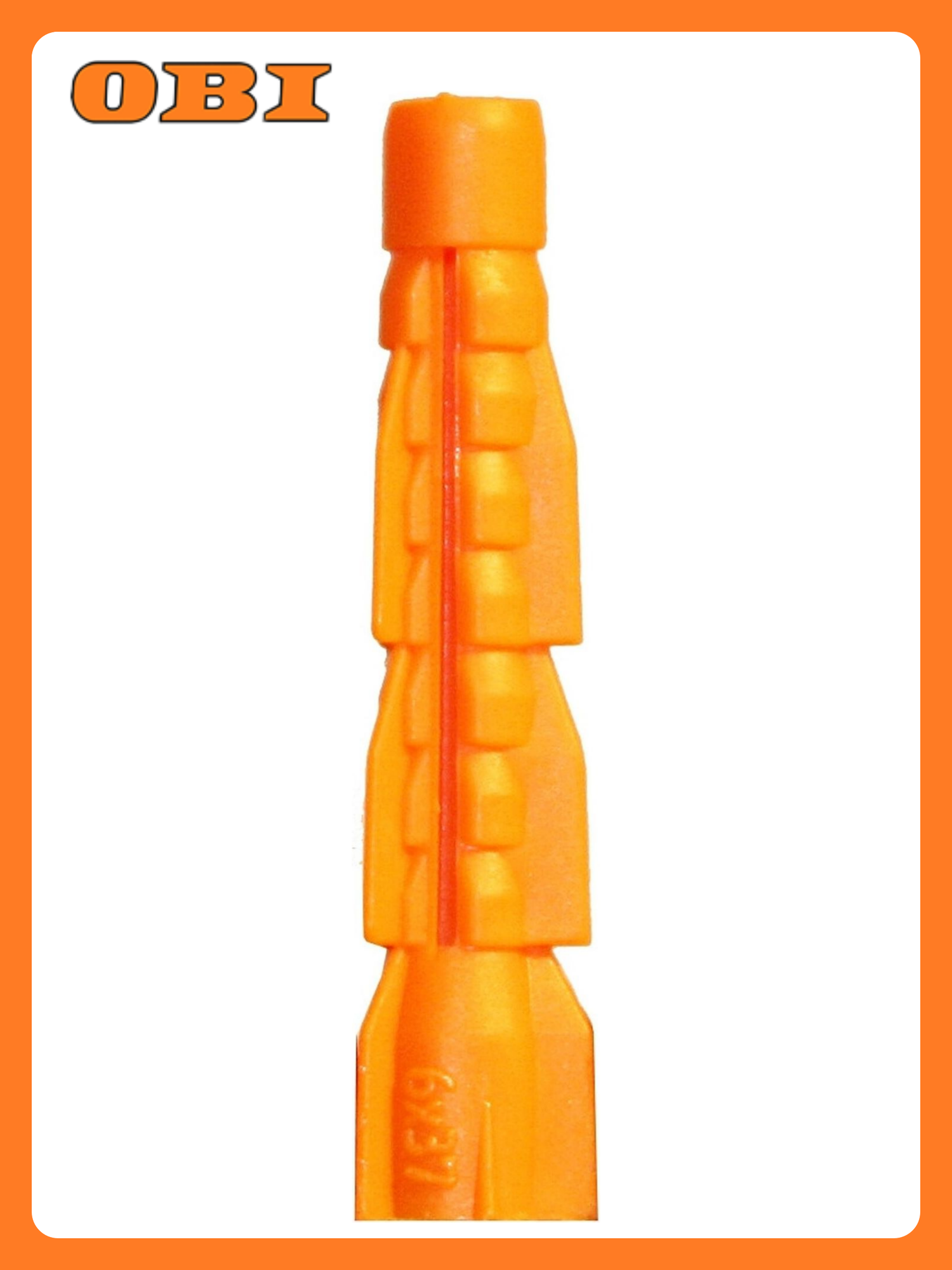 Дюбель Tech-KREP, универсальный, распорный, полипропилен, 6x52 мм, 250 штук