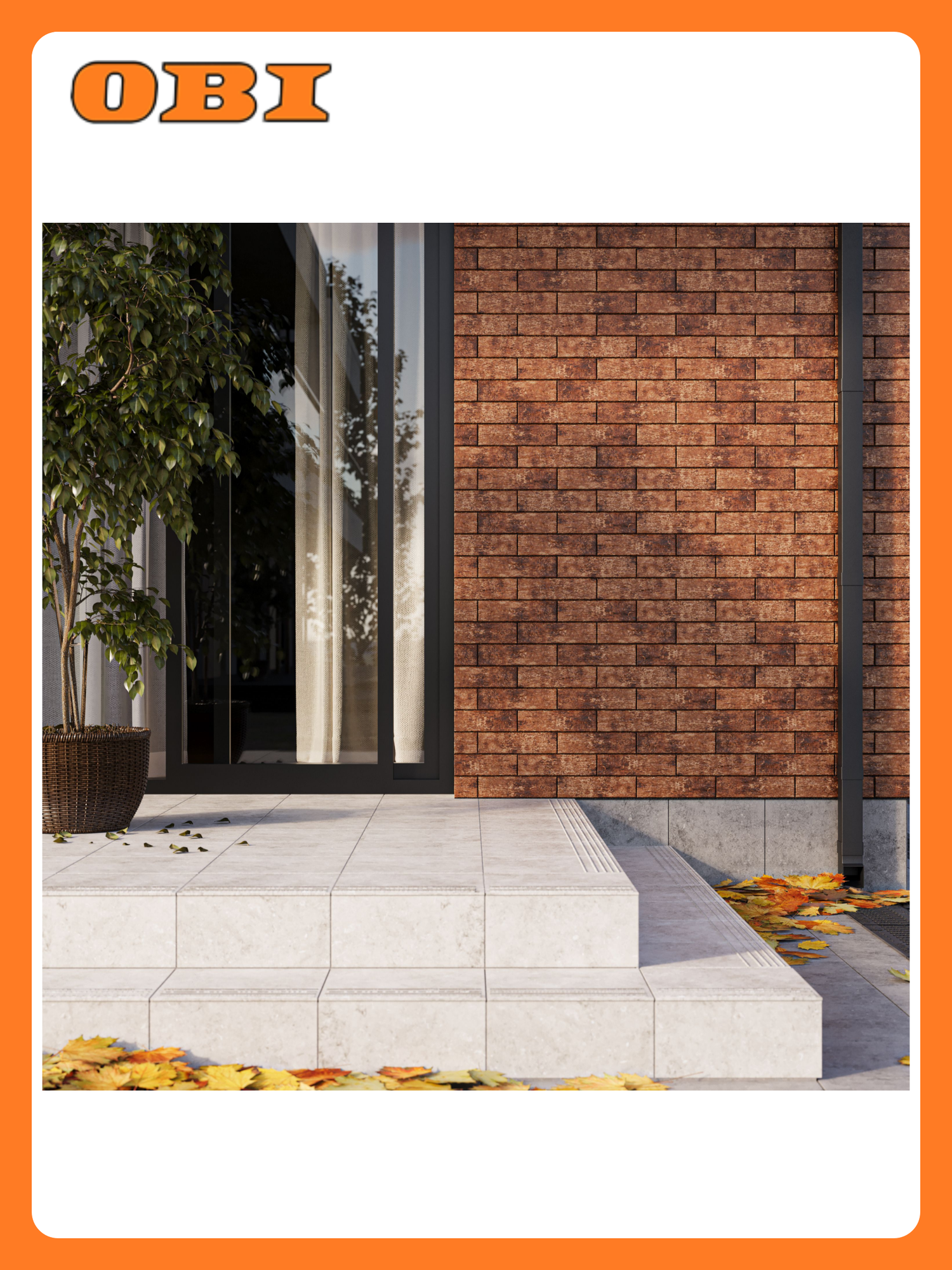 Ступень керамическая Керамин "Вермонт", морозостойкая, светло-серая, 29,8х29,8 см