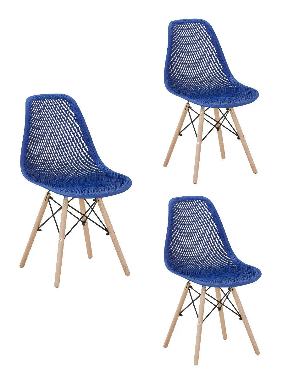 Стулья для кухни со спинкой 3 шт