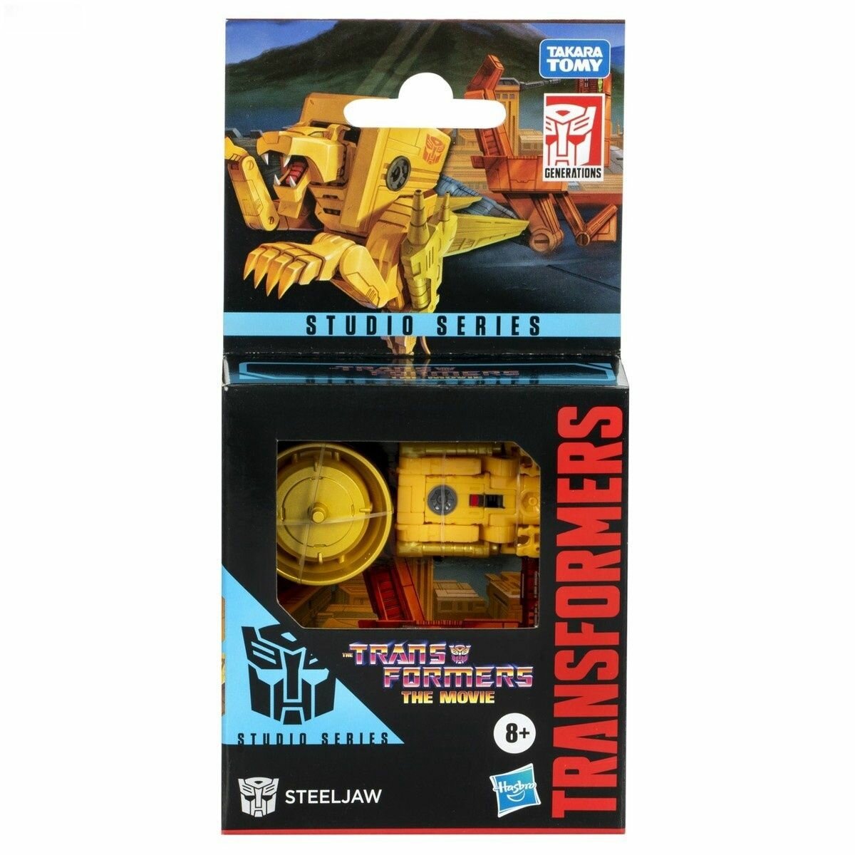 Трансформеры Игрушка хасбро Steeljaw Core Class Transformers Studio Series Transformers: The Movie 86