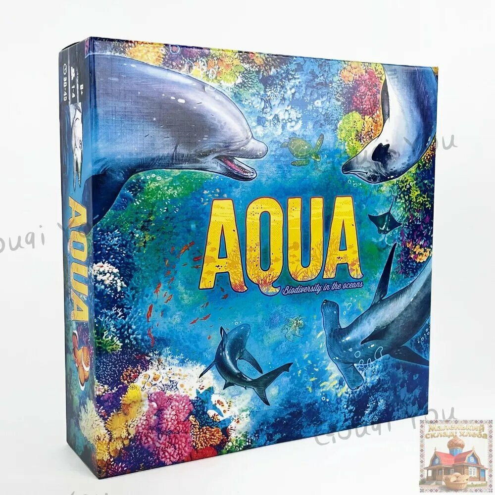 AQUA: Стратегия Глубин. Исследуй Многообразие Жизни Океана (1-4 игрока, 30-45 мин)