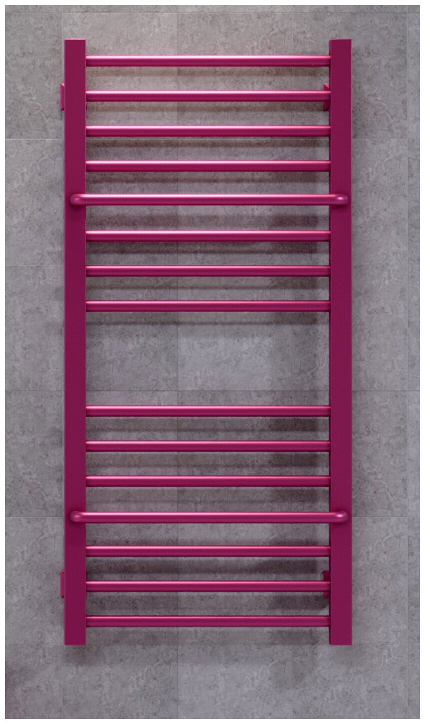 Quadro-16 Дизайн радиатор электрический EQ16 114x30 см Черный