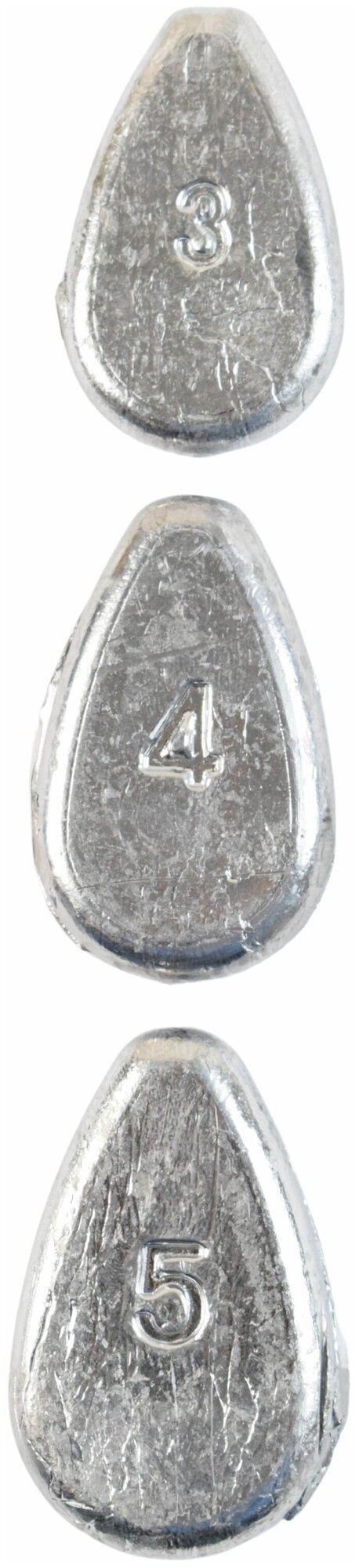 Набор скользящих грузов 80-100-140гр - 1 шт