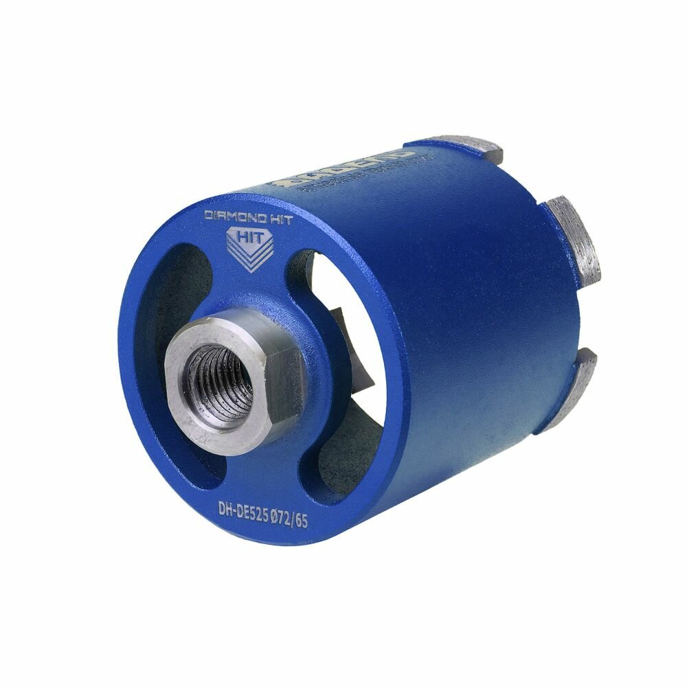 Коронка Адель DH-DE525, алмазная, для подрозетников, синий, для сухого реза