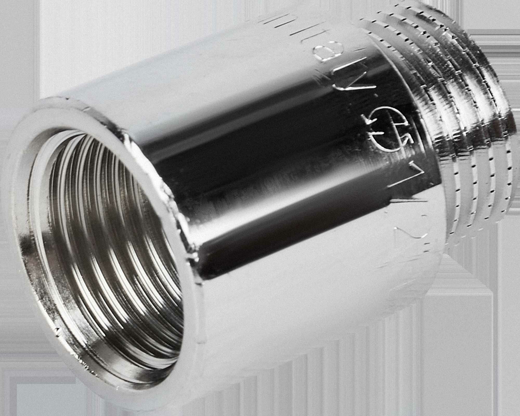 Удлинитель Stout 1/2"x25 мм хромированная латунь