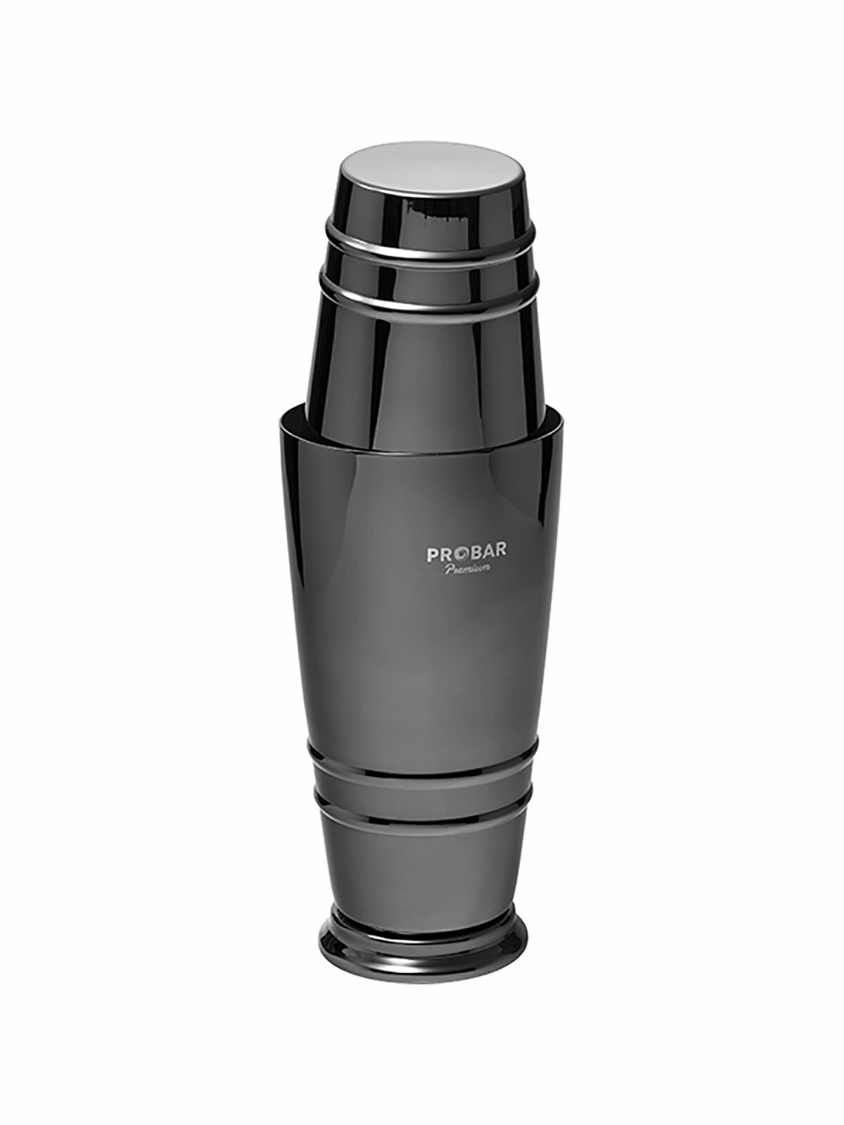 Шейкер бостон/американский Probar Premium Onix, нержавеющая сталь, 840 мл
