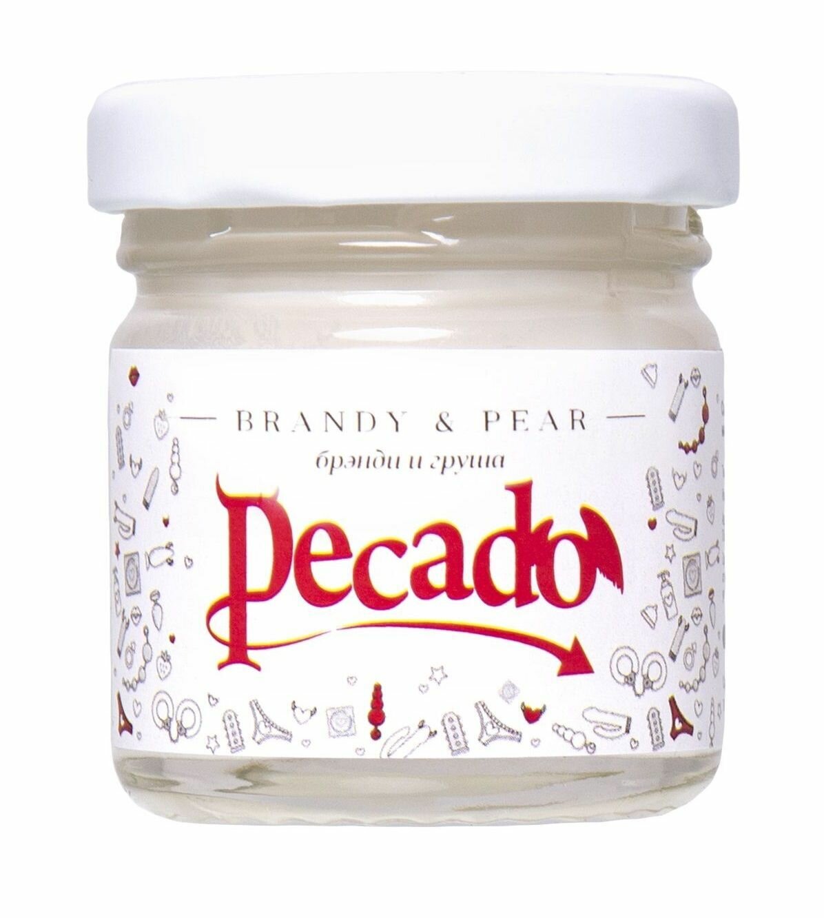 Массажная свеча 'Brandy & Pear', 35мл, аромат бренди и груши