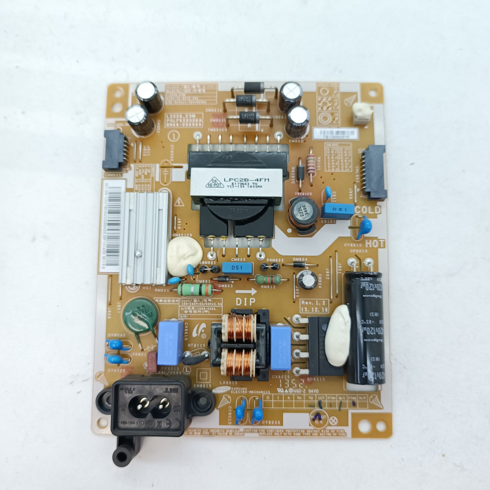 PowerBoard (BN44-00696A) для телевизора SAMSUNG UE32H4000AK Б/У с разбора