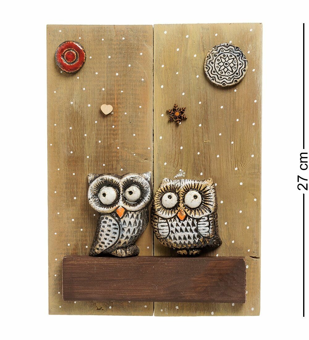 Панно Совы шамот A2102261