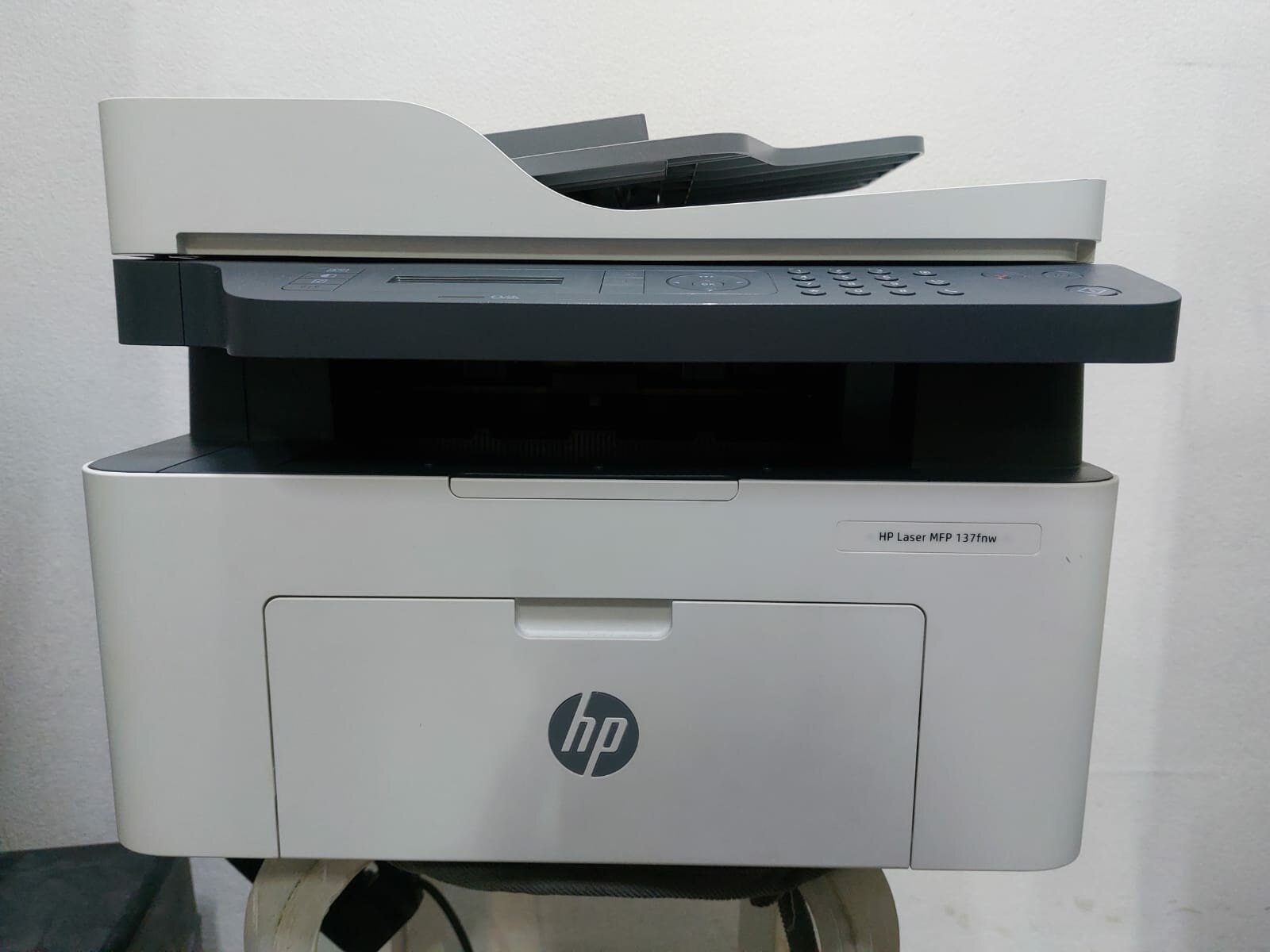 МФУ лазерное HP Laser MFP 137fnw, ч/б, A4, белый/черный